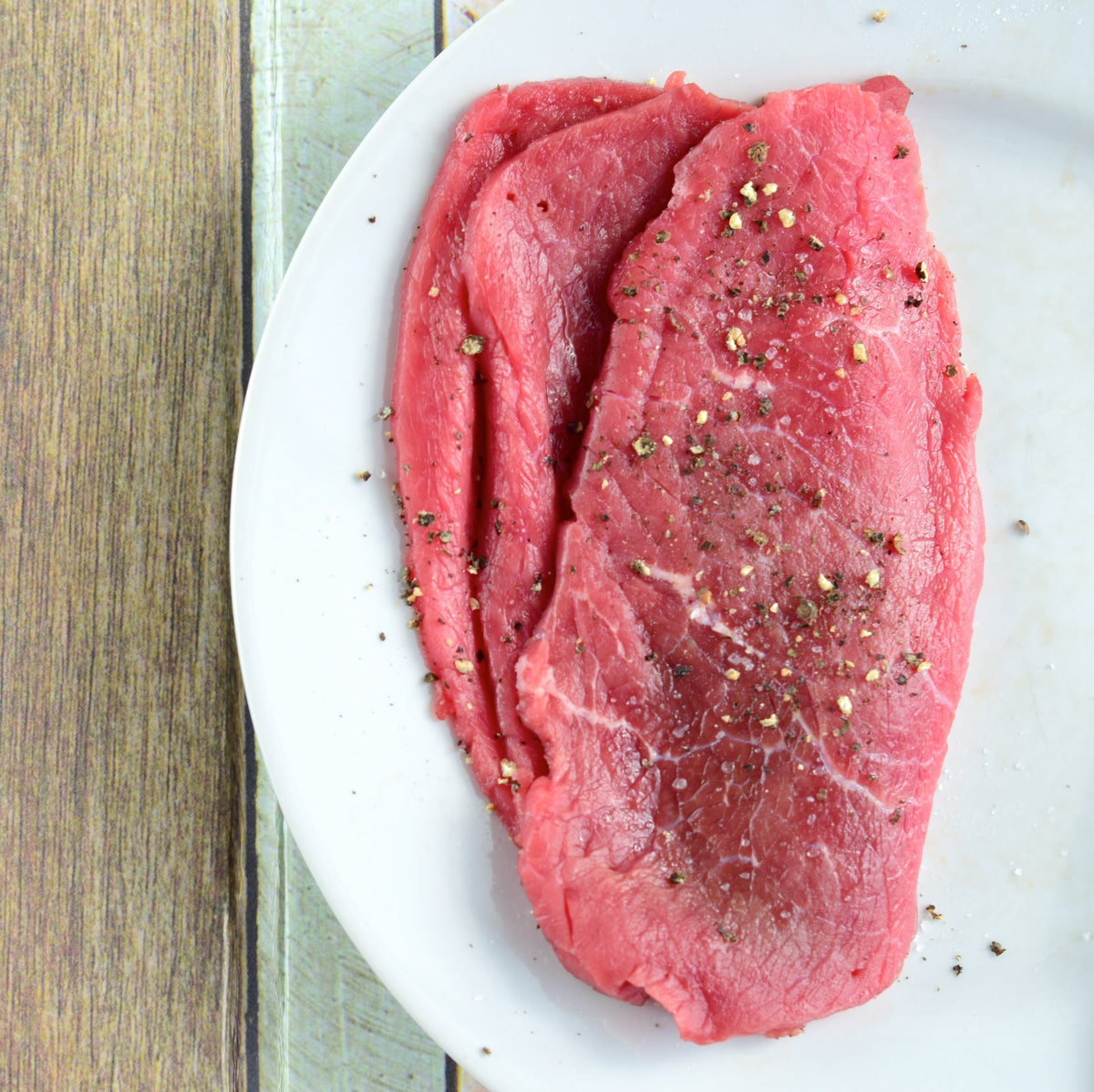 Grass fed Beef minute steak (quick frozen, un-aged) – Pheasants Hill Farm